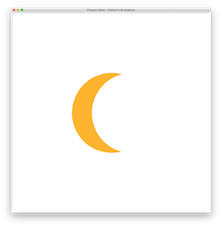 Crescent Moon Python And Turtle