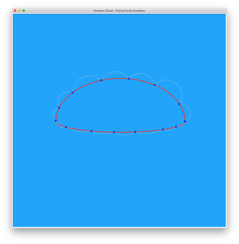 Tutorial Drawing Clouds With Python Turtle Python And Turtle