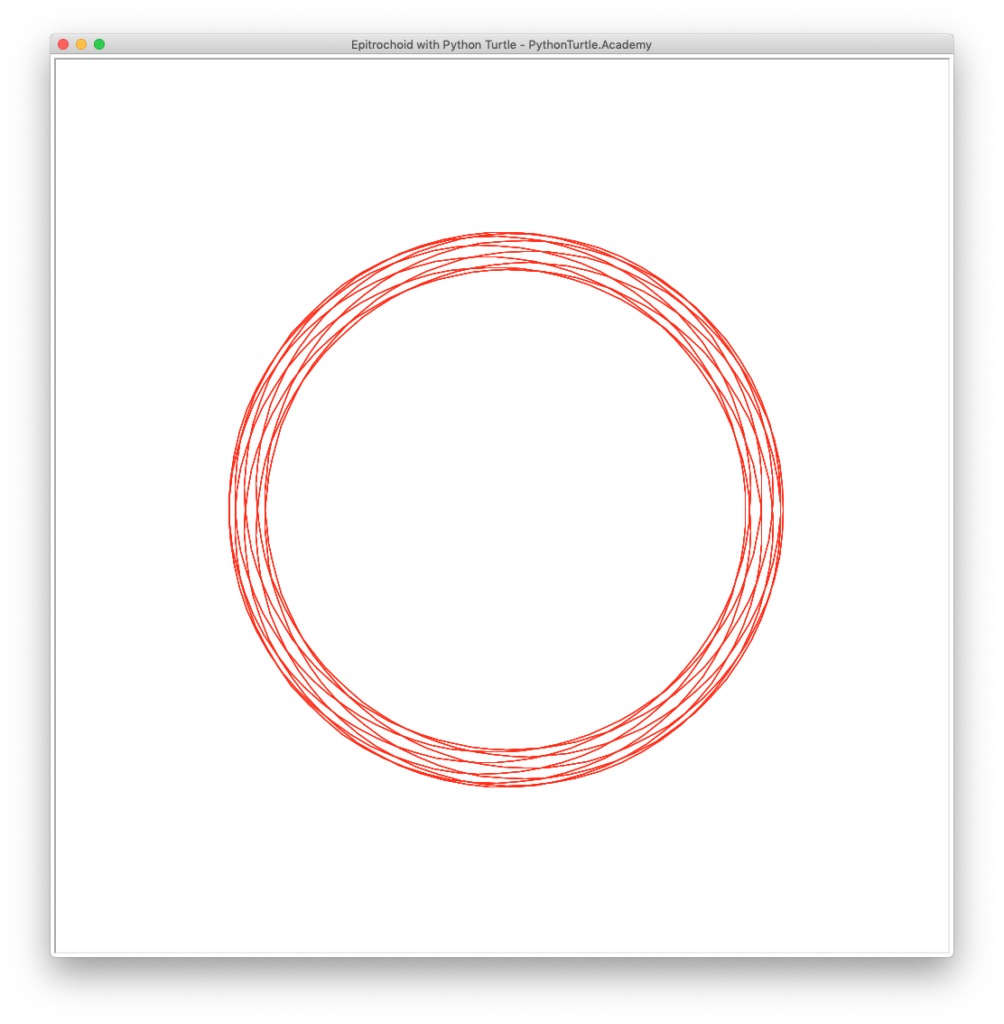 Epitrochoid Animation With Python Turtle Learn Python