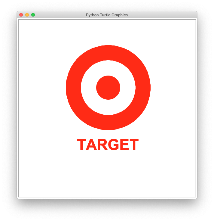 Target Logo With Python Turtle Learn Python