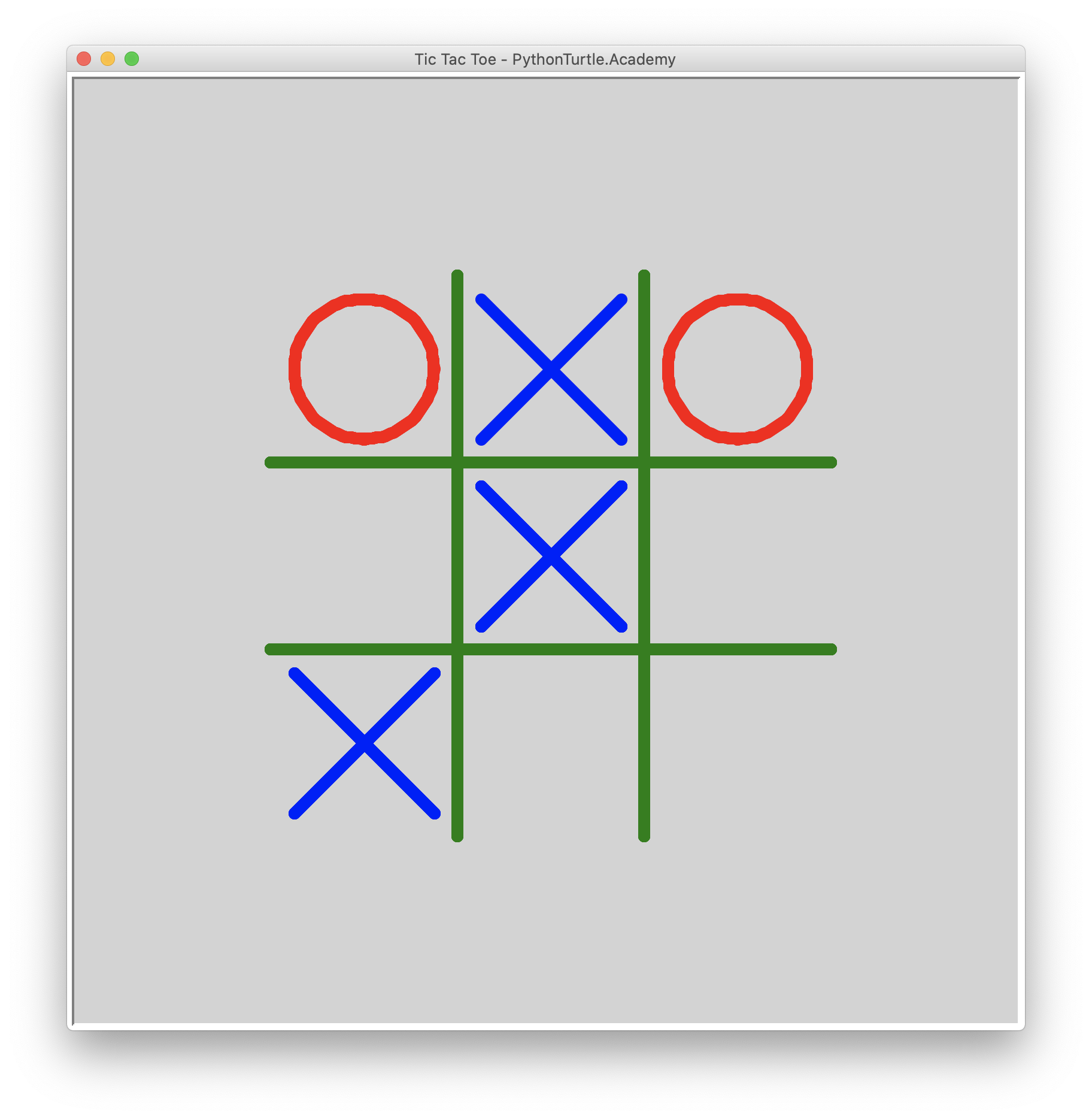 Tic Tac Toe Source Code Included Python And Turtle